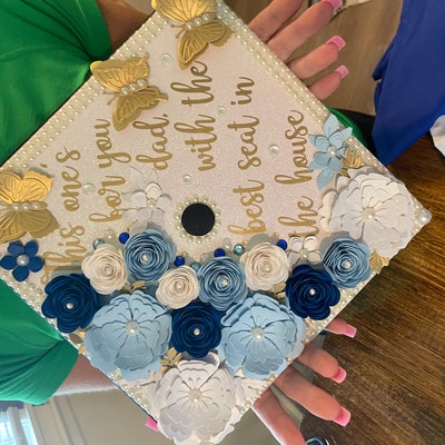 Custom Graduation Cap Topper Personalized Grad Cap Senior Class of Gift ...