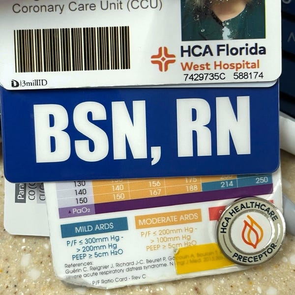 Glasgow Coma Scale Badge Card Vertical Accessory for Nurse Paramedic ...