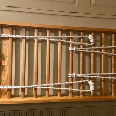 Iyengar Yoga Wall Ropes set of 12 Ropes-2 Long 2 Small, Yoga Ropes for ...