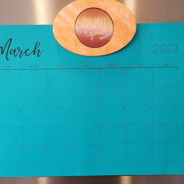 2025 Wall Planner, Printable Calendar, Rainbow, Family Calendar ...