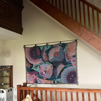 Metal Rug Hanger,quilt Hanger ,hardware Set,wall Rug Holder,tapestry ...