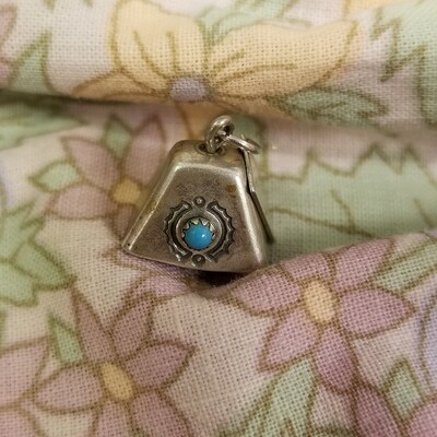 CORNWALL PIXIE IMP Charm Vintage Sterling Silver Full 3 D on Mushroom ...