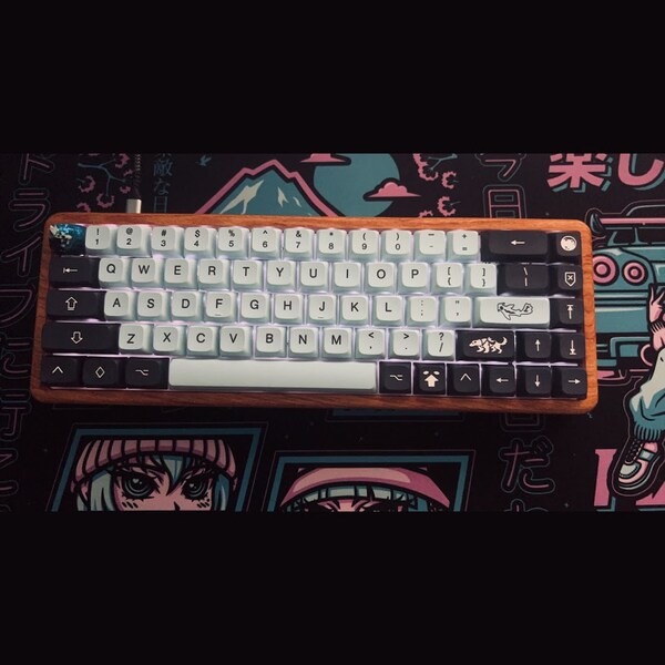 Ghibli-inspired Japanese Anime Keycap Set 143 Pieces Handmade PBT ...