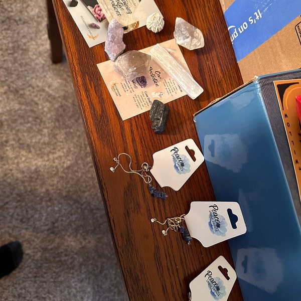 New Job Crystal Set Healing Crystals for Work, Crystals for Office ...