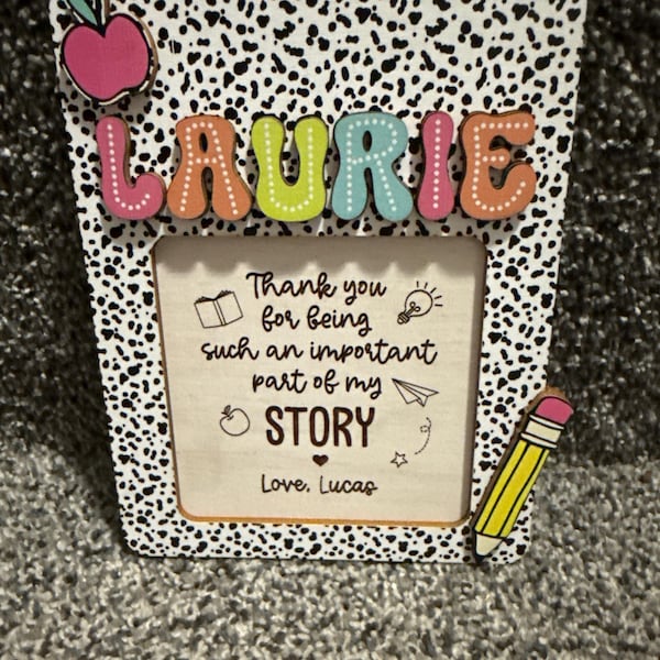 Personalized Teacher Door Sign, Composition Notebook Classroom ...