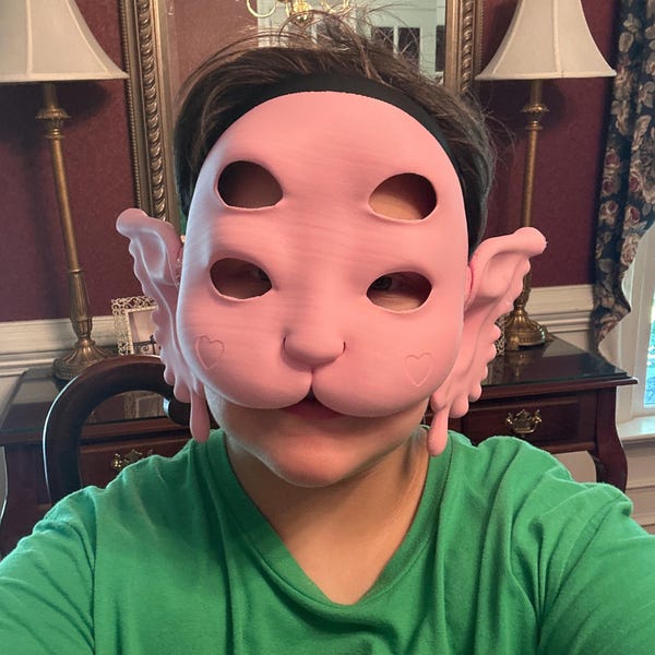 Nymph Portals Face Mask | Cosplay Mask | Super Glue Included |fantastic ...