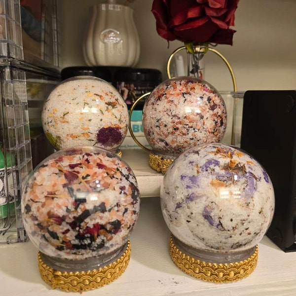 New Moon & Full Moon Bath Salt Set - Etsy