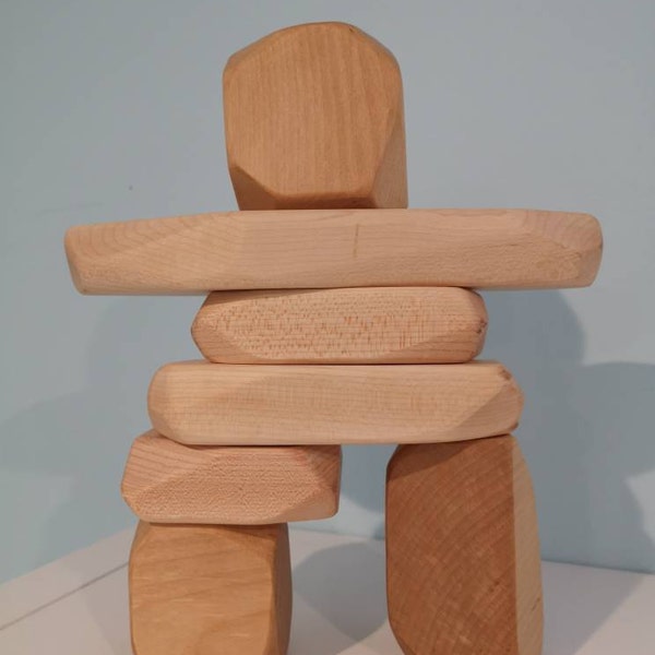 Wooden Blocks Kit, Stackable Toy - Etsy
