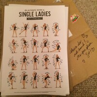 Single Ladies Dance Music Poster, Queen B Gift for Her, Dance Tutorial ...