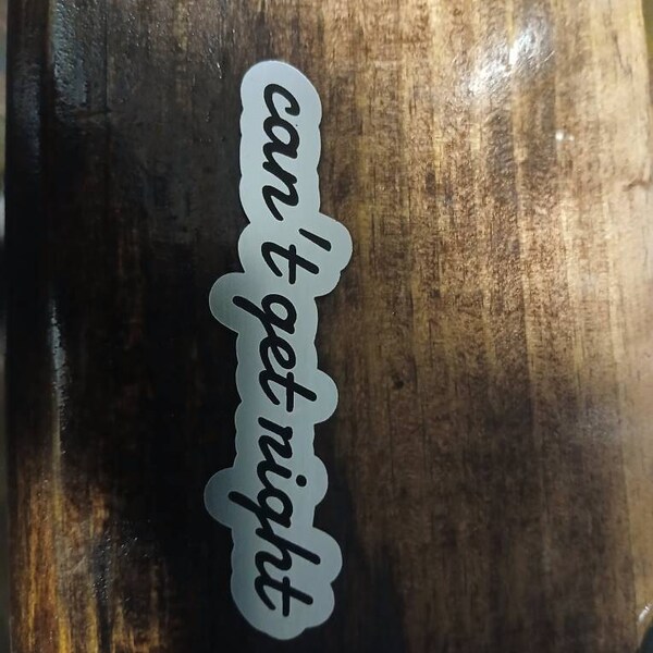 Custom Engraved Car Name Emblem Badge Black With Gray Customized Text ...