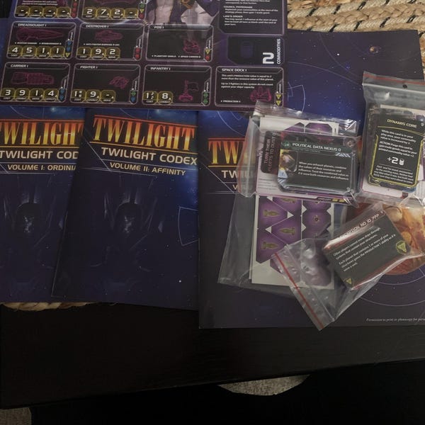 TI4 Codex 3; Twilight Imperium Vigil: Tokens for the Council Keleres - Etsy