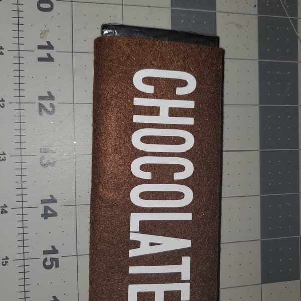 Faux Chocolate Bar, Fake Bake Chocolate - Etsy