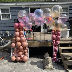 Coffee Cup Balloon Template DIY, Coffee Cup Balloons, Coffee Balloon ...