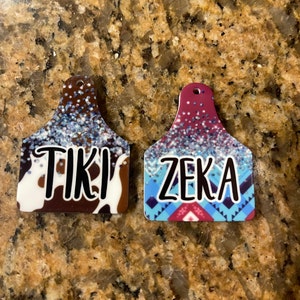 Personalized Goat Name Tag Livestock Name Tag Goat - Etsy