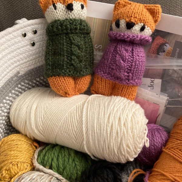 Pocket Buddies - KNITTING PATTERN - Etsy Canada