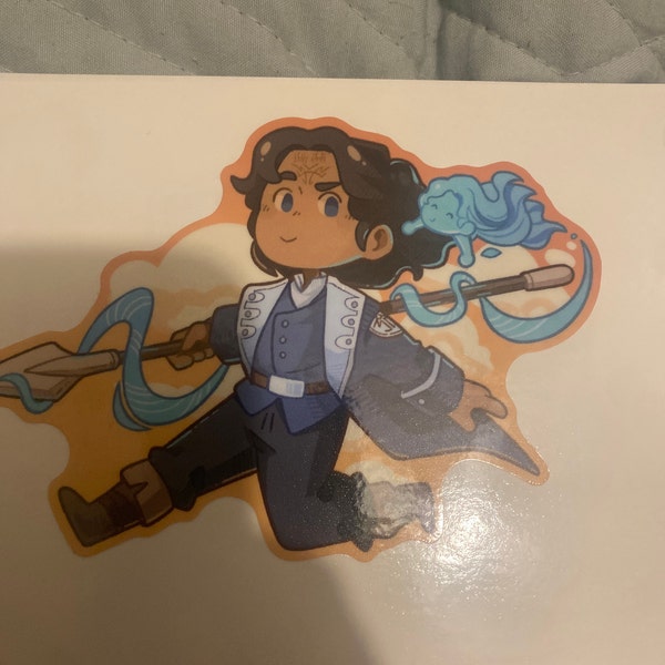 Kaladin Stormblessed Sticker, Stormlight Archive - Etsy
