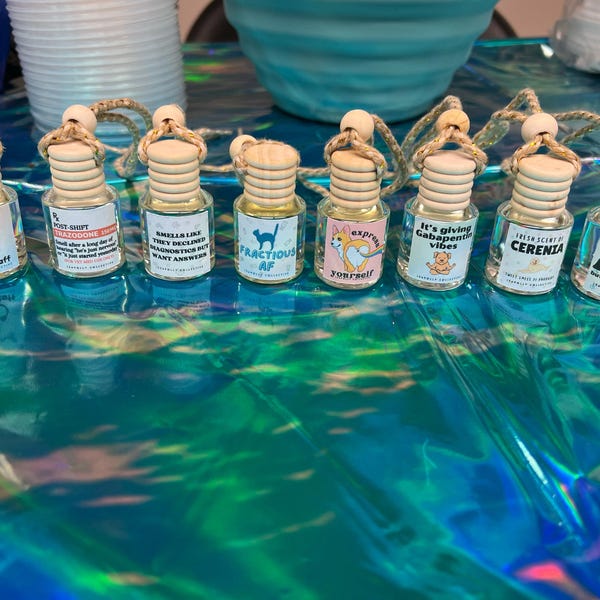 Custom Car Diffusers | Personalized Air Fresheners for Weddings ...