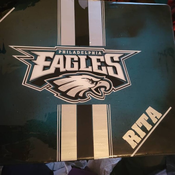 Custom TV Tray NFL Themed Philadelphia Eagles - Etsy