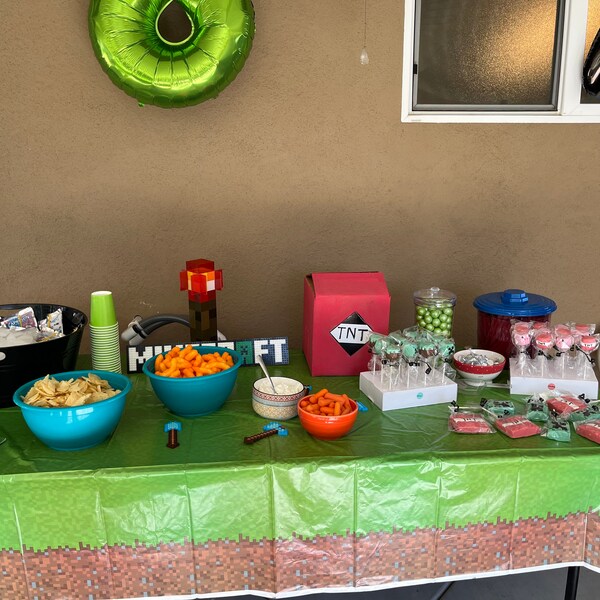 Make Your Own - DIY Minecraft Decor Sign PIXEL Mini-block Kits ...