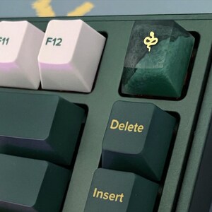 Gold Snake Esc Mechanical Keyboard Keycap Cherry Mx, Resin, Custom ...