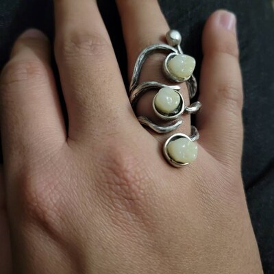 Cameo Tooth Necklace Real Bone Jewelry Goth Gothic Style Punk Oddities ...