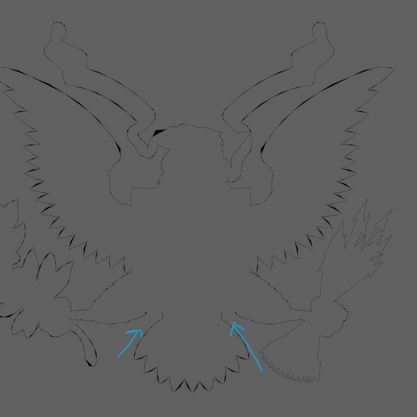 US Army Air Assault Badge Vector Graphic. Military Badge, Air Assault ...