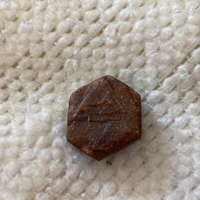 RUBY Raw Crystal Sacred Geometry Hexagon Ruby Raw Ruby - Etsy