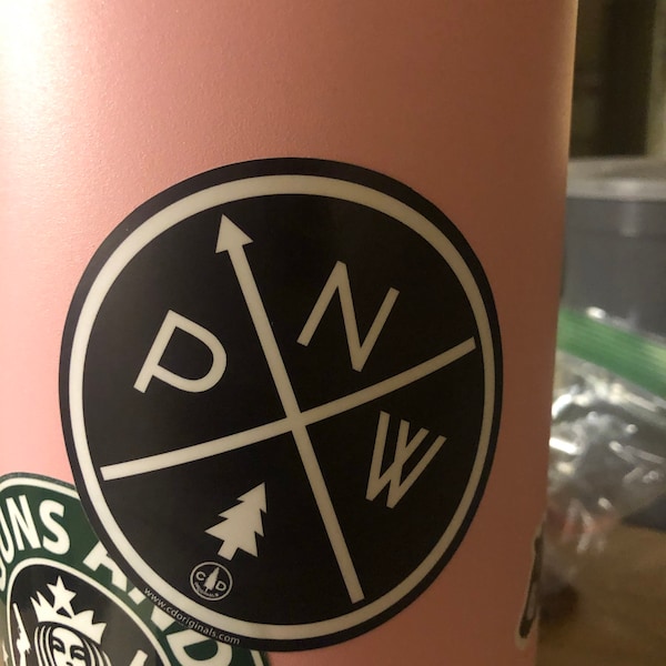 Pacific Northwest Pride Compass Sticker - the Original Iconic PNW ...