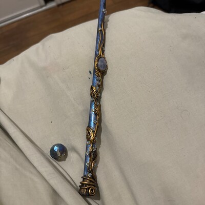 Fluorite Magic Wand Pen, Green Pencil, Polymer Clay, Fairy Magic Pen - Etsy