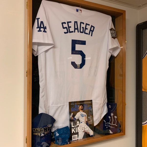 Extra Deep Jersey, Uniform, Jacket Display Case Cabinet Shadowbox - 98% ...