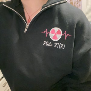 Nuclear Med Tech Fleece Jacket Radiology Technologist X-ray - Etsy