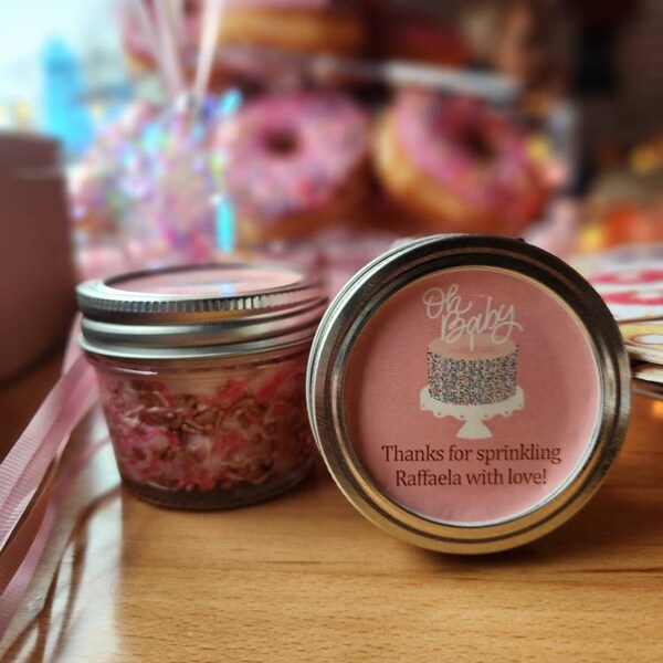 Bulk Rainbow Sprinkle Soy Wax Candle Favors: Birthday Cake Scented - Etsy