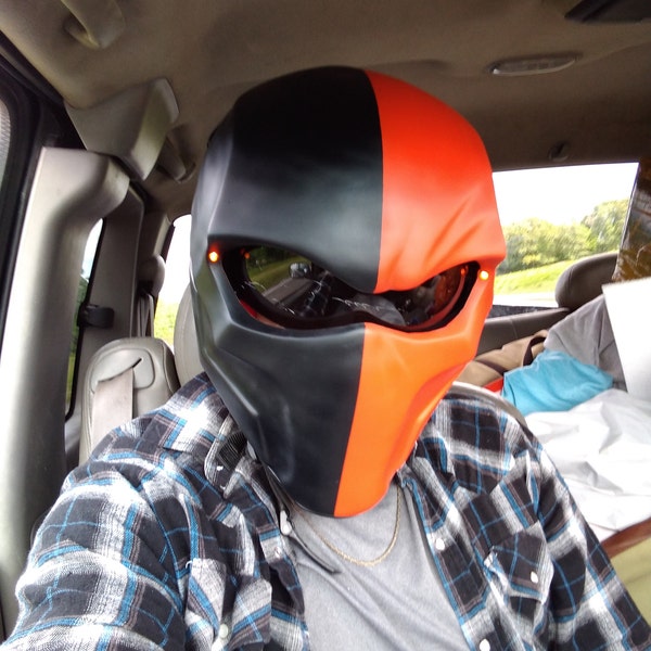 Deathstroke Style D Motorcycle Helmet Custom DOT and ECE Approved - Etsy