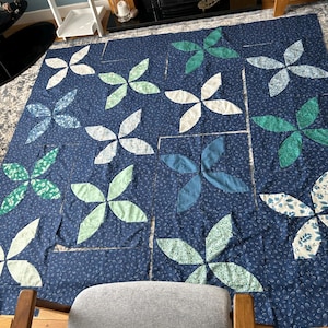 Sailing the Blue Quilt Pattern PDF Download A Fabulous Quilt Featuring ...