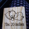 Personalized Anniversary Wooden Block Custom Name Memorial - Etsy
