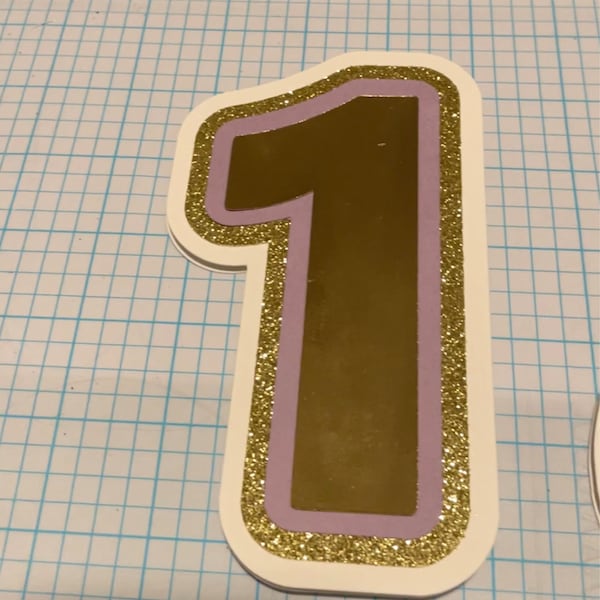 Layered Numbers SVG. PNG. Cricut Cut Files, Silhouette Files. Birthday ...