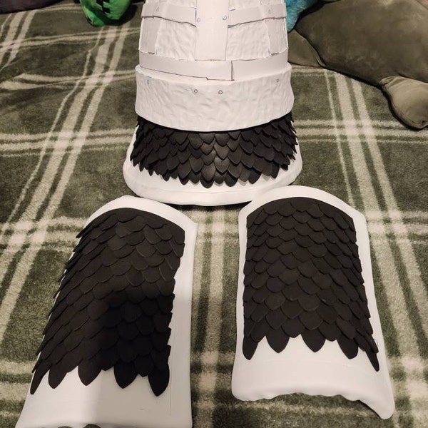 LARGE Dragon Scales - Black - 2mm EVA Foam - Etsy