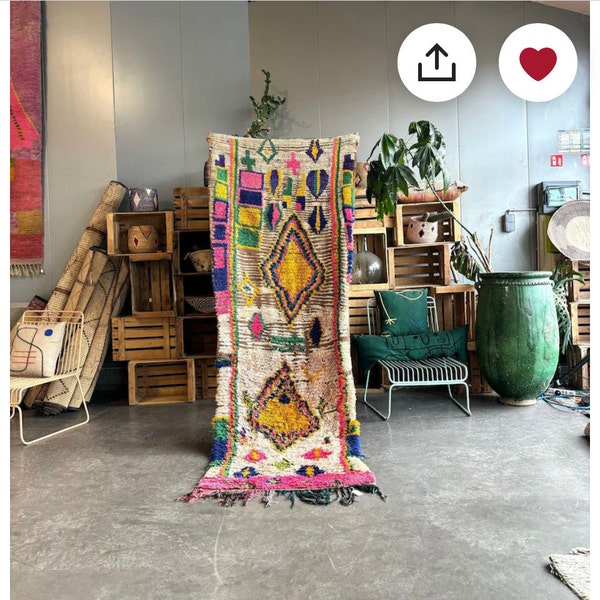 Moroccan Modern Green Rug, Authentic Moroccan Rug, Berber Carpet ...