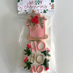 Christmas PYO Cookie Treat Bag Topper/ Printable Treat Bag - Etsy