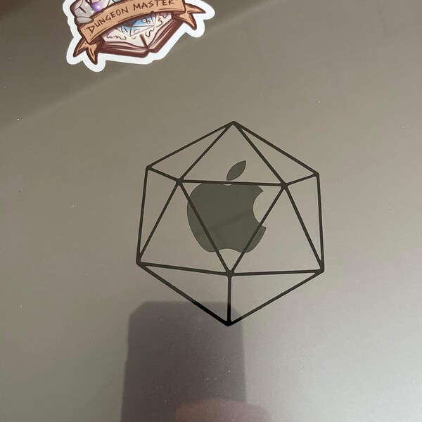 Power Symbol Mac Apple Logo Cover Laptop Vinyl Decal Sticker MacBook ...