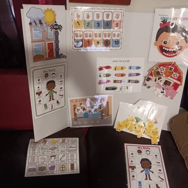 Old Macdonald Had A Farm Printable Props. Nursery Rhymes, Baby and ...