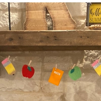 Back to School Banner // Classroom Decor // First Day of School // Back ...