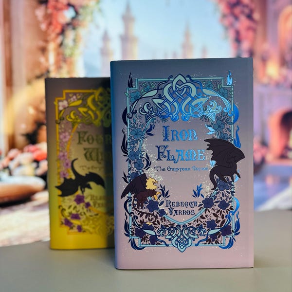 Fourth Wing Gold Foil Dust Jacket - Etsy