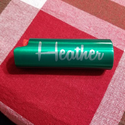 Shiny Silver Blank Lighter Casecustom Personalized Metal - Etsy