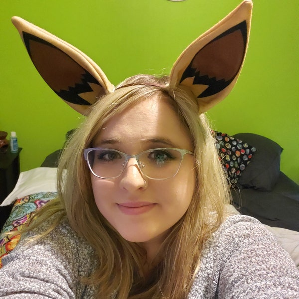 Eevee Ears or Tail Eevee Cosplay Ears Headband Eevee Costume Ears Eevee ...