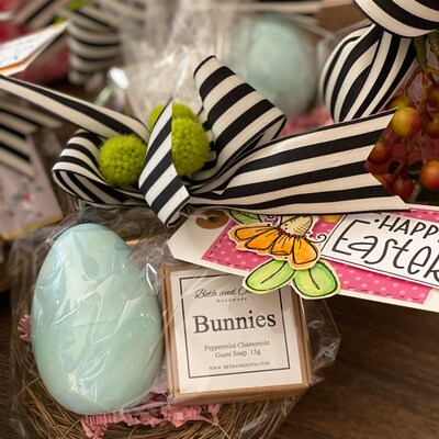 Set of 4 Rabbit Soaps, Bunny Soap, Mini Rabbit Soap, Guest Soap, Animal ...