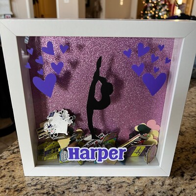 Dancer Shadow Box Pin Storage Pin Collection Tap, Ballet, Jazz ...