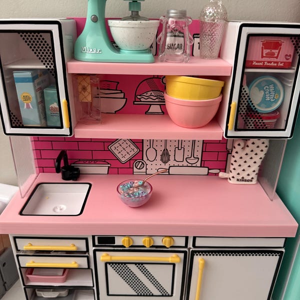 Lil Mcdonald's Display | Happy Meal Display | Wall Mountable Shelf | 3D ...