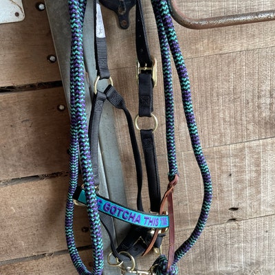Personalized Horse Halter Halter Monogrammed Horse Halter - Etsy