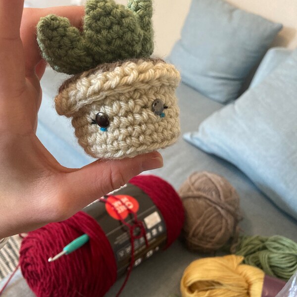 Mini Hanging Succulents Crochet Pattern - Etsy